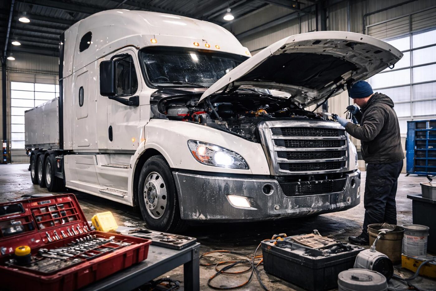 Late-Winter Truck Maintenance Reset for Freightliner Cascadia | Post ...